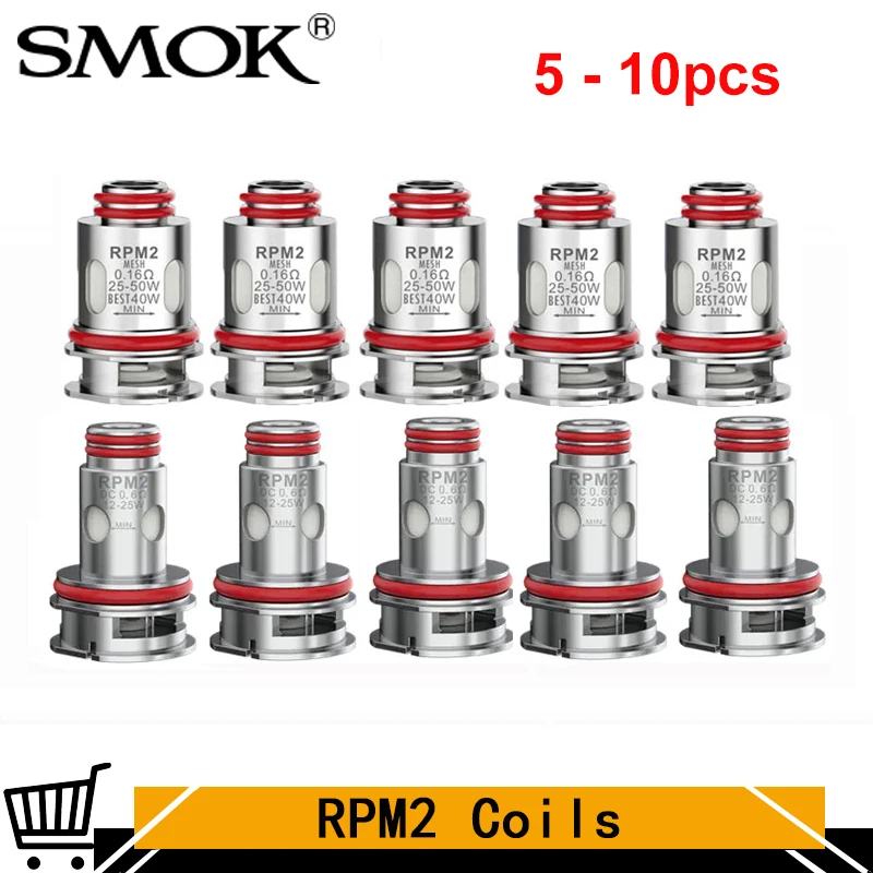 Original SMOK RPM2 Coil Mesh 0.16ohm RPM 2 DC 0.6ohm for SCAR-P5/IPX 80 ...