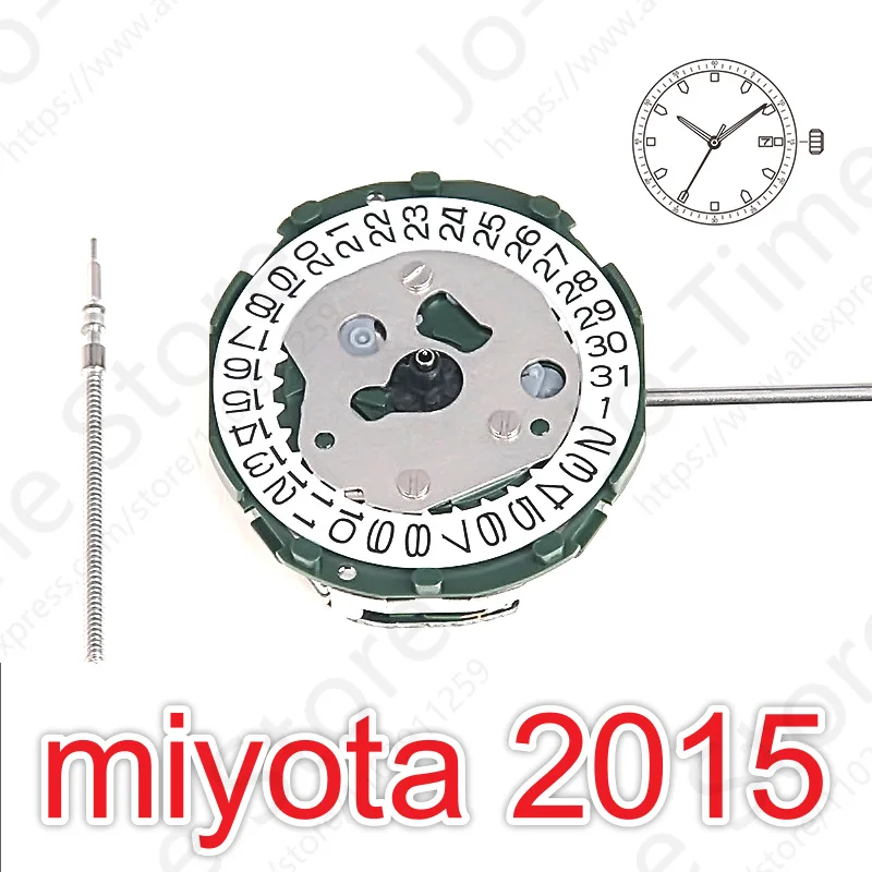 Miyota-2015-Quartz-Movement-Japan-Movement-Standard-Movement-With-Date ...