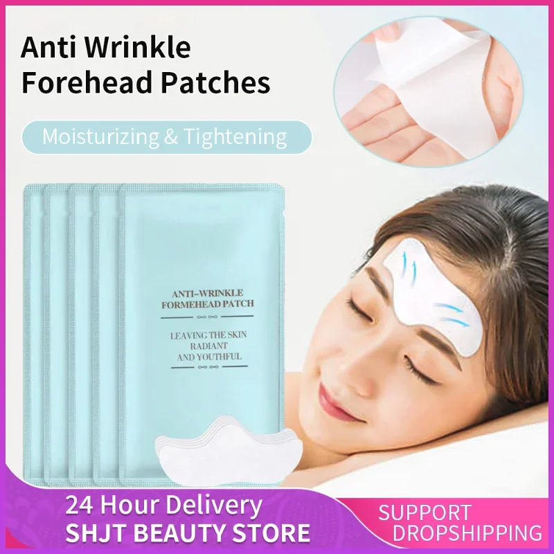 2-4-6pcs-Anti-wrinkle-Forehead-Line-Removal-Gel-Patch-Firming-Mask ...