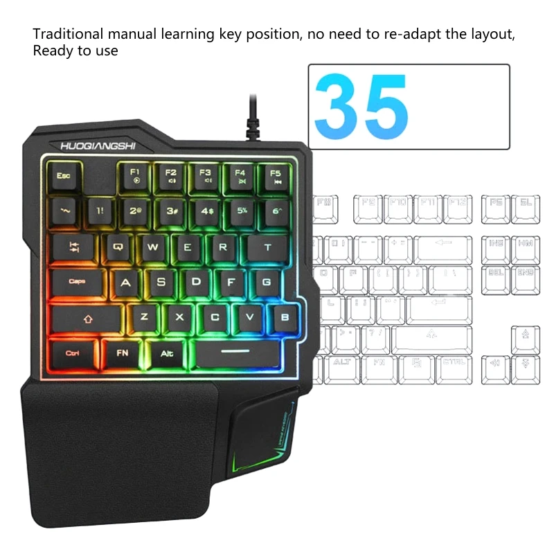 One-Handed-Gaming-Keyboard-RGB-Backlit-Portable-Mini-Game-Keypad ...