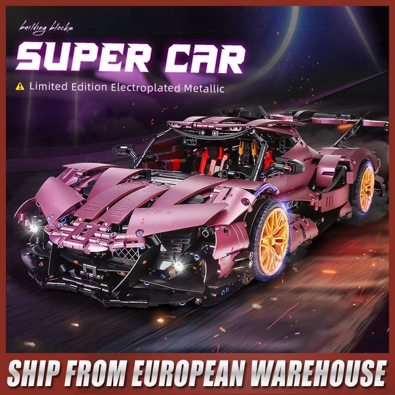 YESHIN K157 테크닉 RC 아폴로 스포츠카 빌딩 블록, Moc 스피드 레이싱 모델 브릭 조립, Diy 장난감, 남아 ...