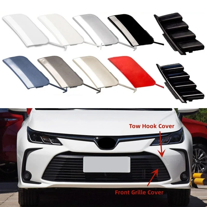 Car-Front-Grille-Cover-Towing-Hook-Hauling-Eye-Cap-Lid-For-Toyota ...