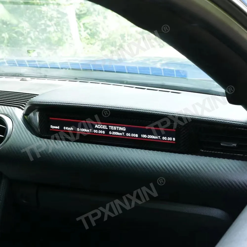 Auto Virtual Cockpit Screen For Ford Mustang 2015-2021 Car Co-pilot ...