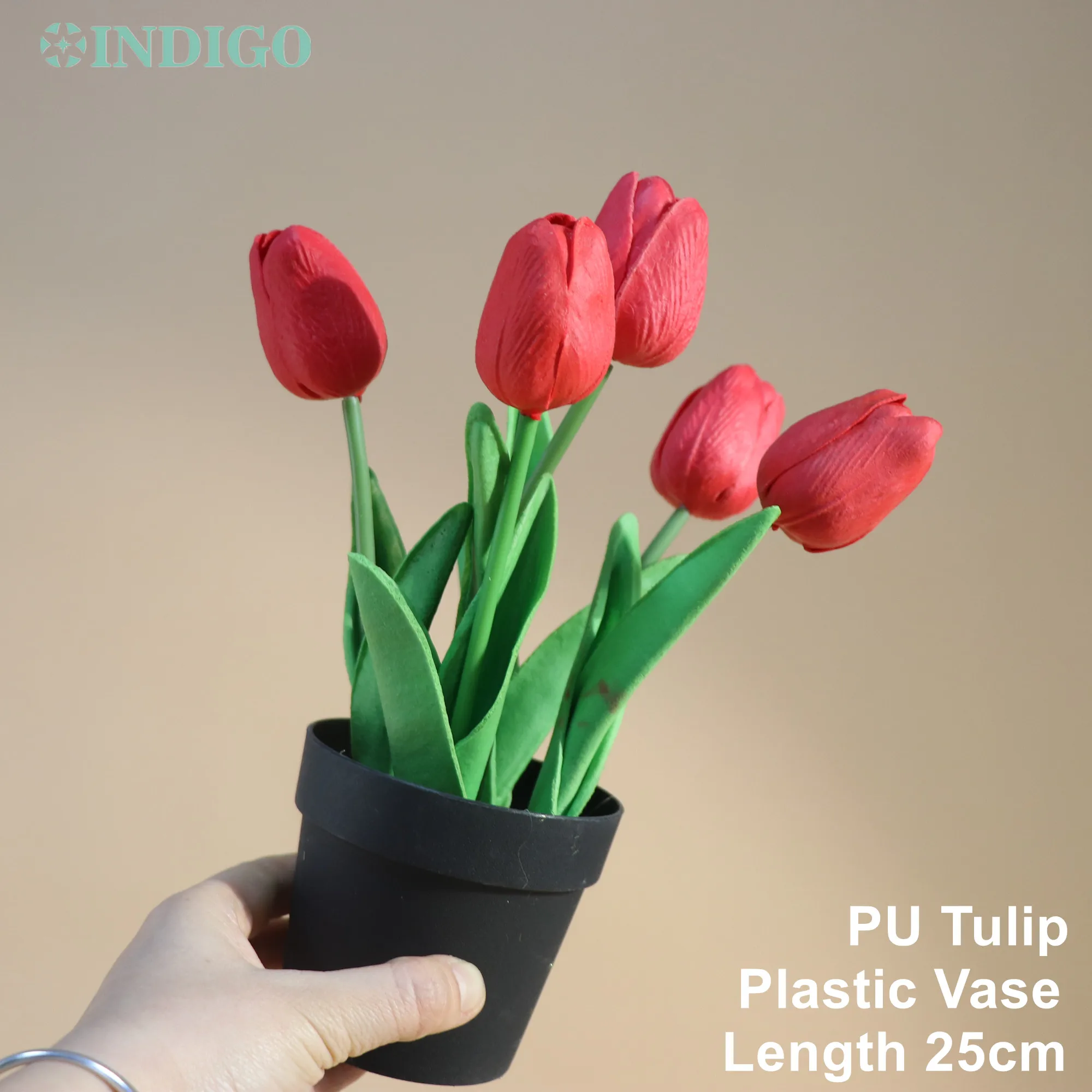 Bunga Tulip Merah Muda