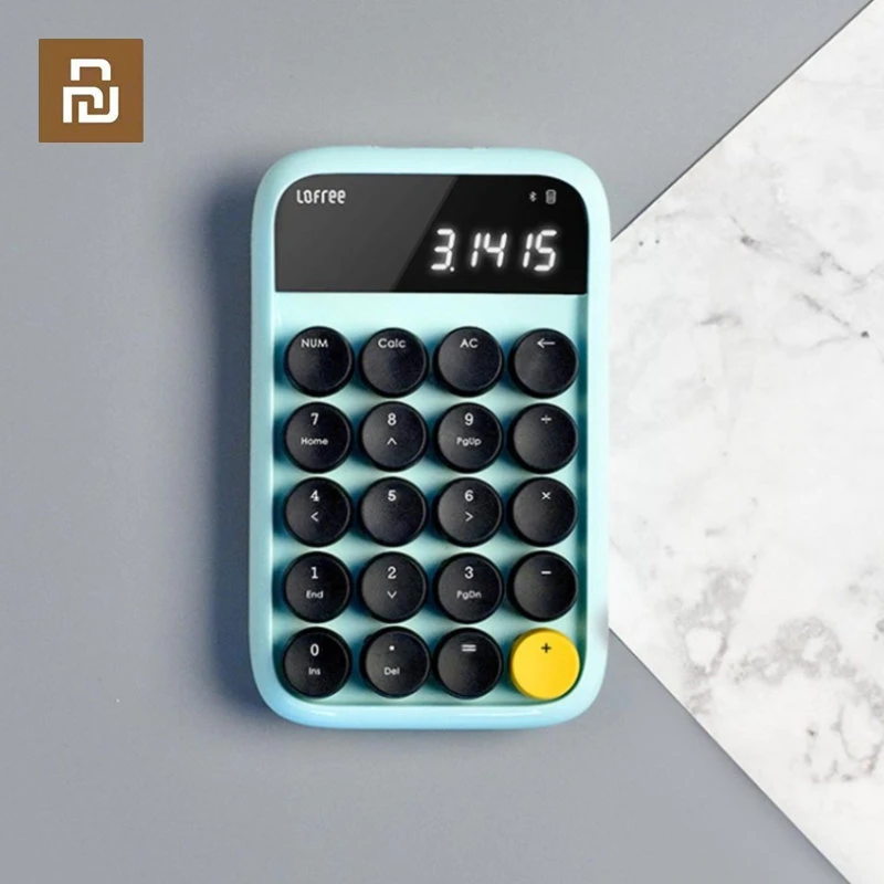 Youpin Lofree Bluetooth Numeric Keypad Multi-system Compatible Backlit ...