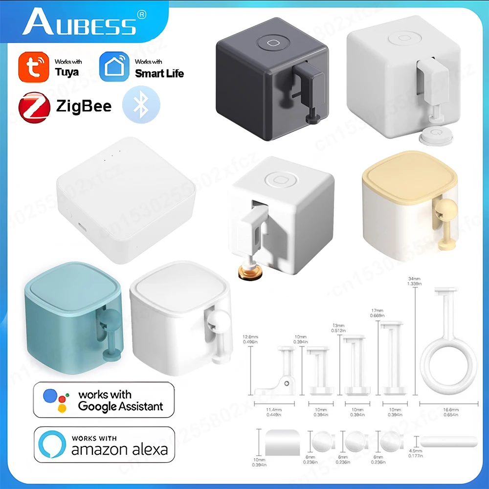 Aubess-Tuya-WiFi-Finger-Robot-Switch-Smart-Home-ZigBee-Mechanical-Arm ...