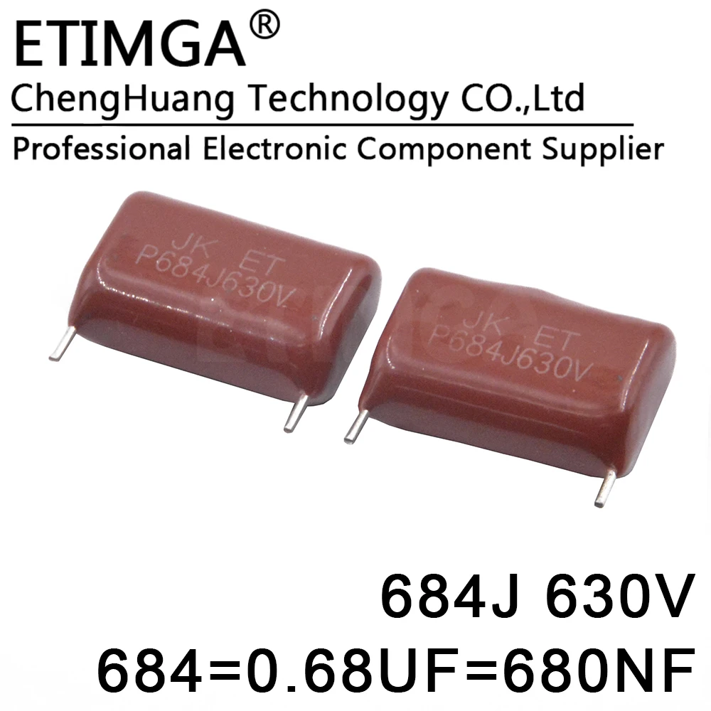 10PCS/LOT CBB Capacitor 684J450V 0.68UF 680NF 474J 630V P20 ...