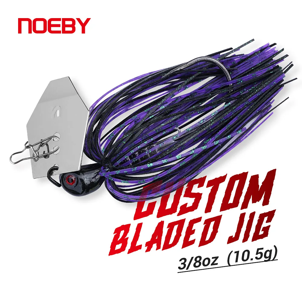 Noeby-Chatterbait-10-5g-Bladed-Jig-3-8oz-Needle-Stinger-Hook-Vibration ...