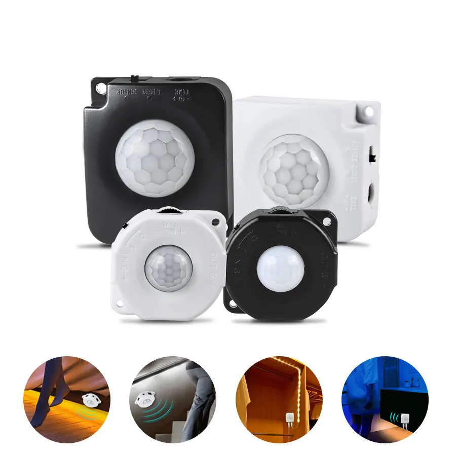 5V-24V-Motion-Sensor-Light-Switch-DC-Activated-Timer-Automatic-Movement ...