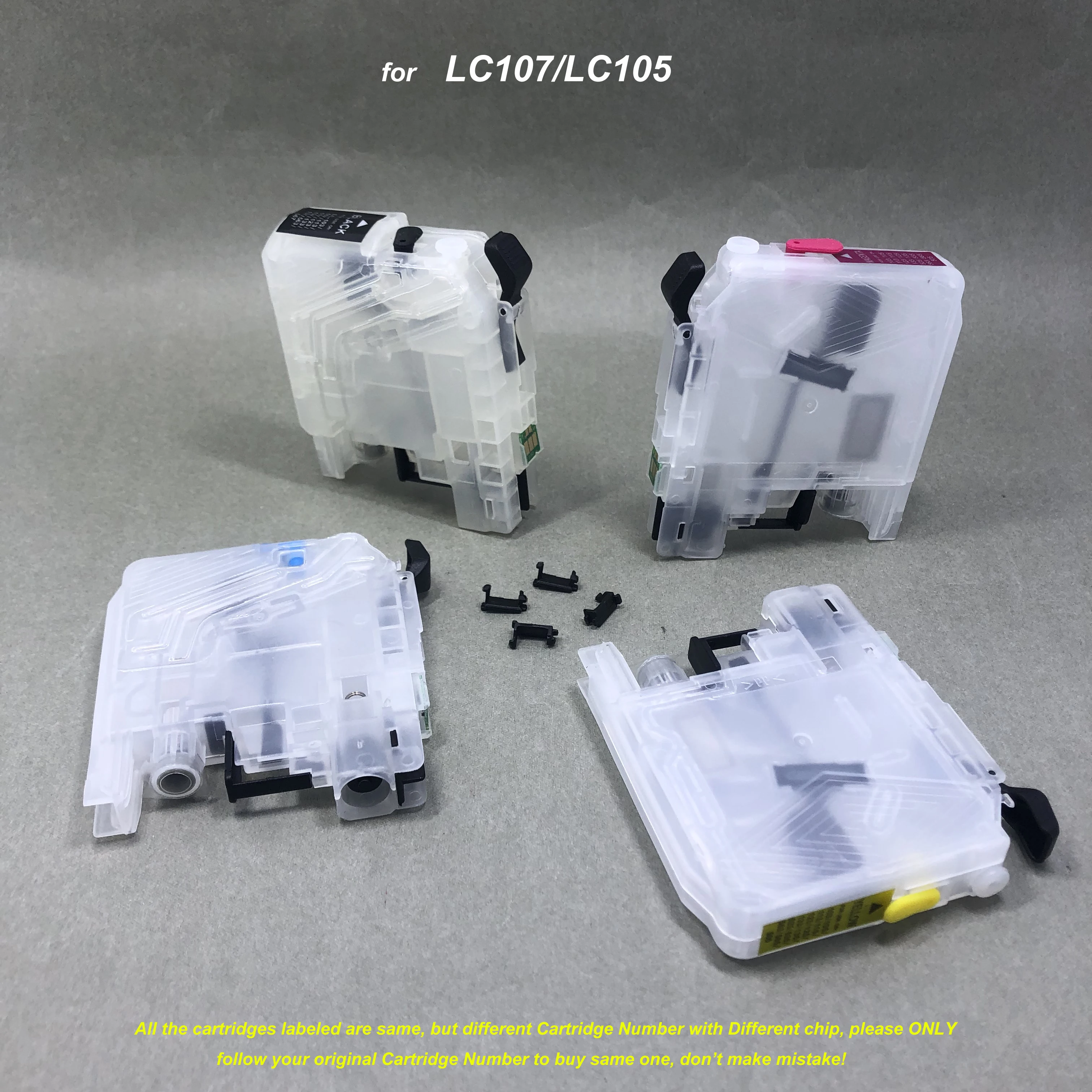 LC107-LC105-Empty-Refillable-Ink-Catridge-for-Brother-MFC-J4710DW-MFC ...