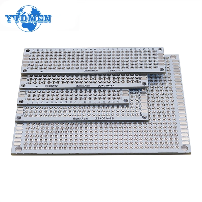 1PCS PCB Board protoboard 2x8cm 3x7cm 4x6cm 5x7cm 7x9cm Double Sided ...