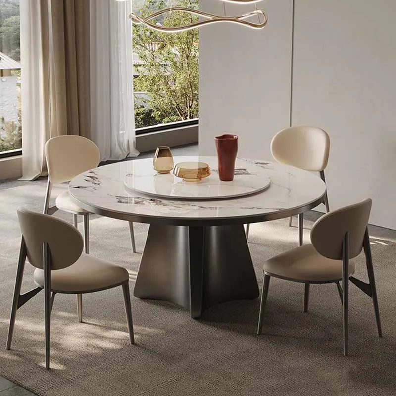 Designer-Round-Dining-Table-Party-Floor-Italian-Big-Room-Dining-Table ...