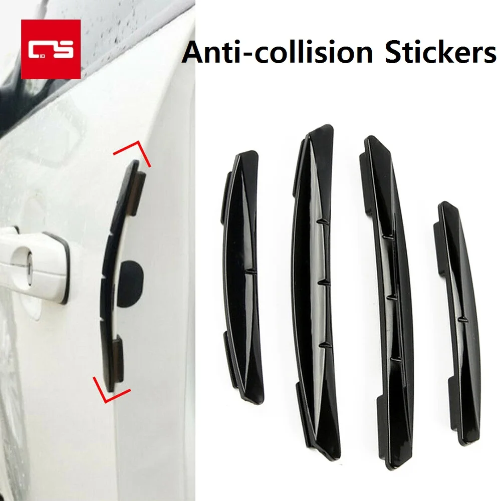 4pcs-Car-Door-Anti-collision-Stickers-Decoration-Protective-Strip-Car ...