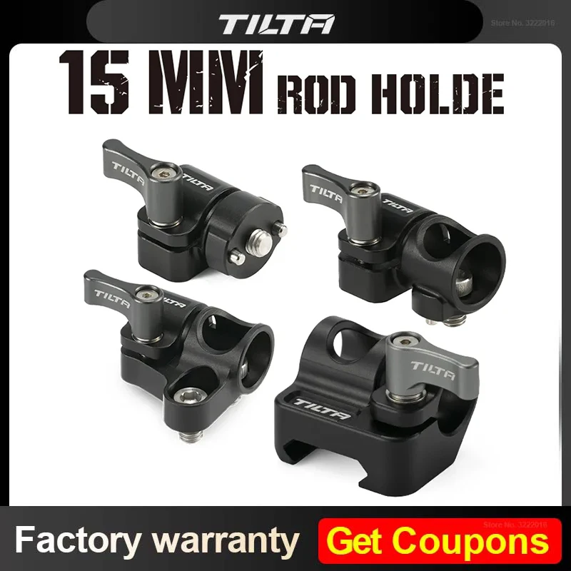 TILTA-15mm-Rod-Holder-TA-15RH-to-1-4-quot-20-Adapter-Front-Mounted-amp ...