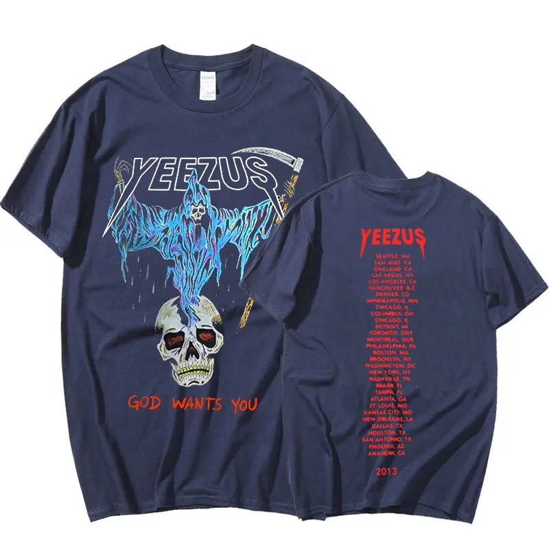 Yeezus Shirt Skeleton