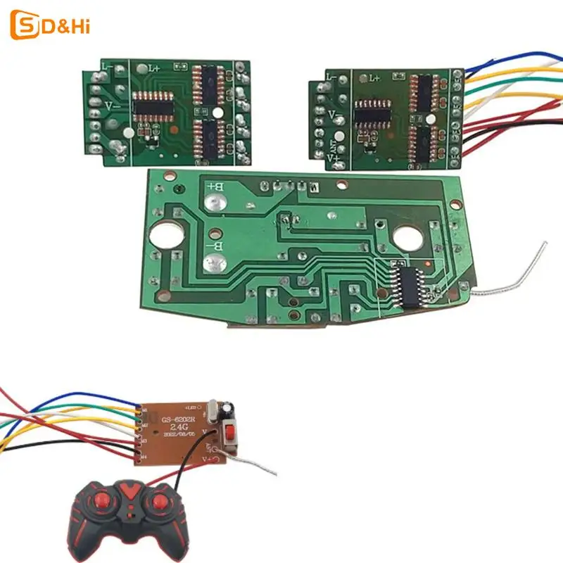 2-4G-Seven-Channel-Circuit-Board-Sliding-And-Rotating-Remote-Control ...