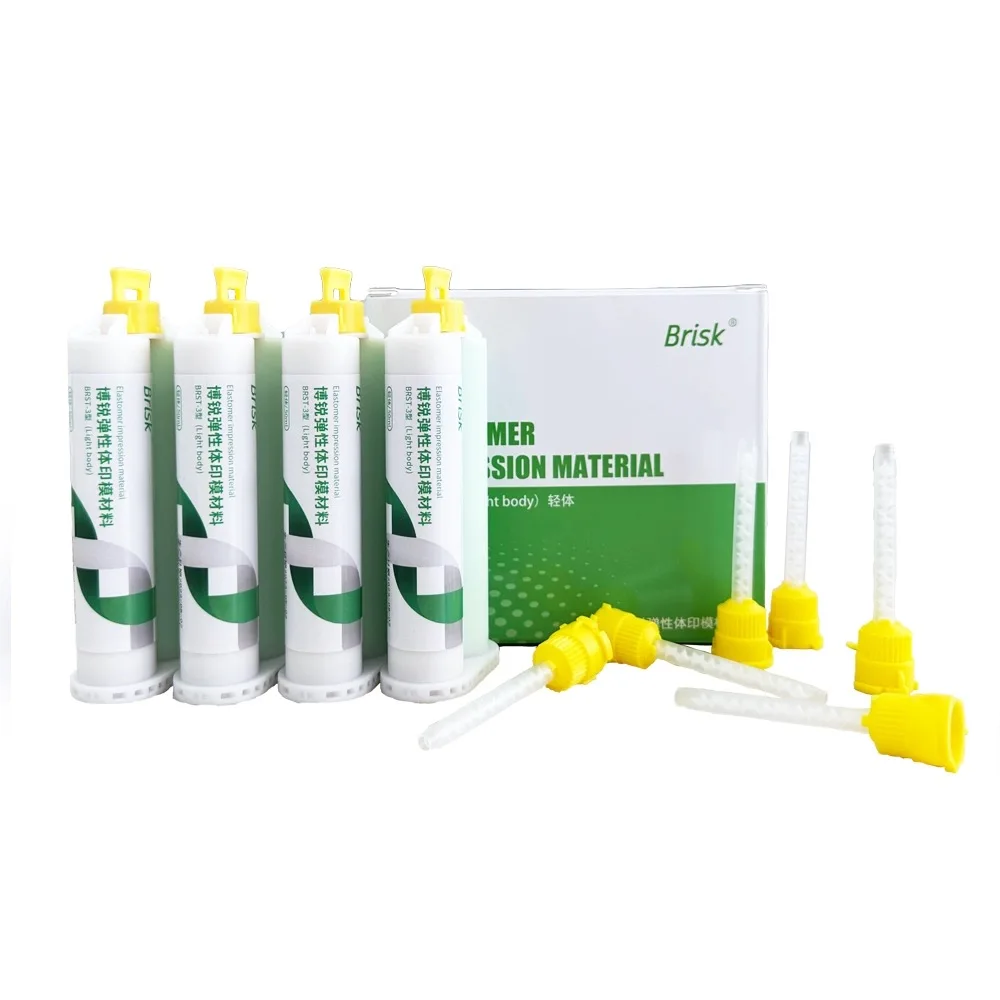 Silicone-rubber-dental-impression-material-set-for-lightweight-fluid ...
