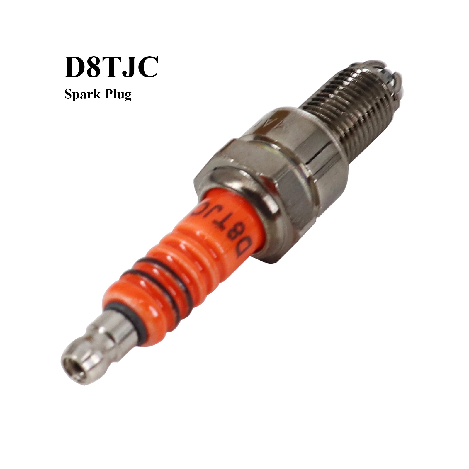 1PC Racing Spark Plug D8TJC High Performance 3-Electrode Motorcycle ...
