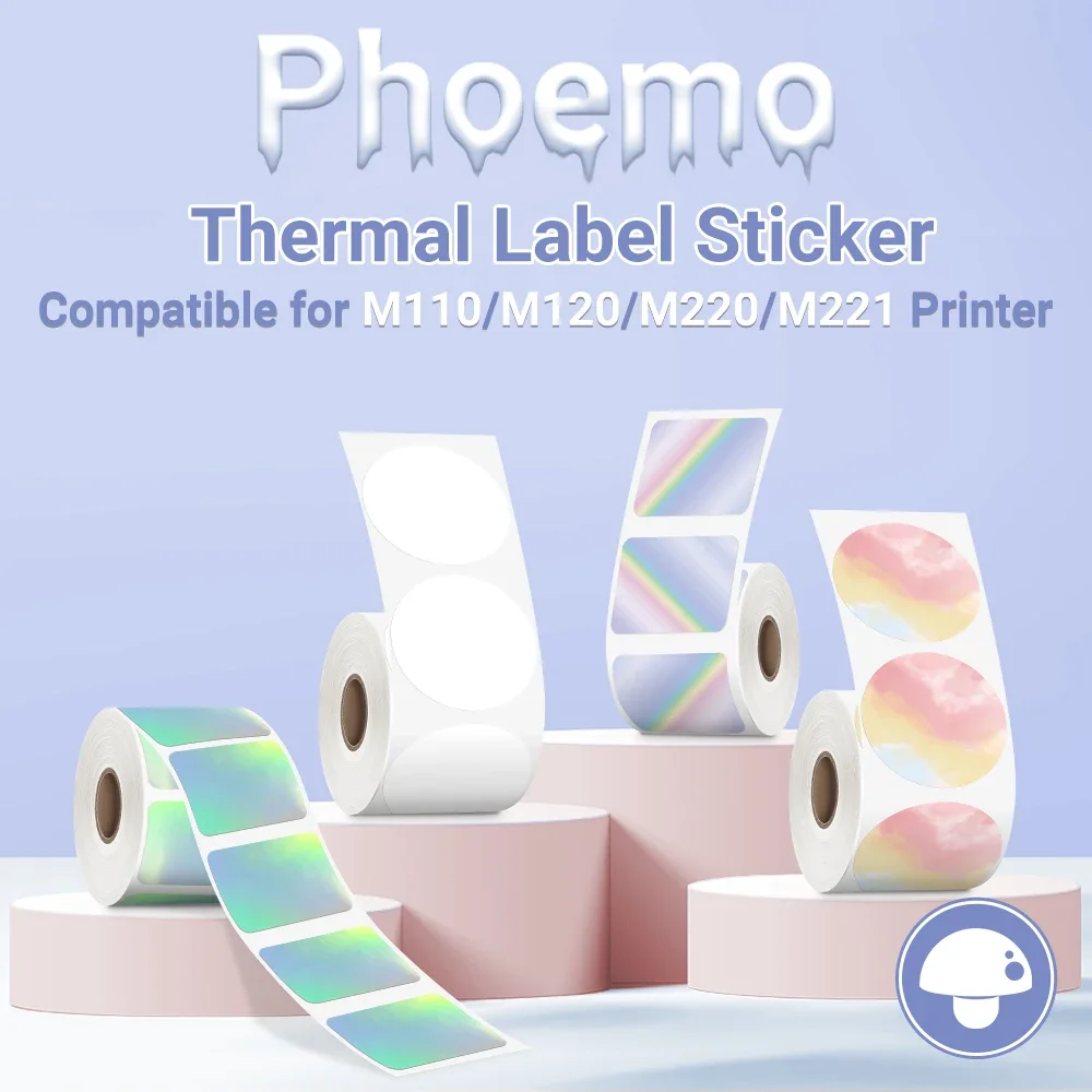 Phomemo-Label-For-M110-M220-M221-Mini-Printer-Portable-Thermal-Label ...