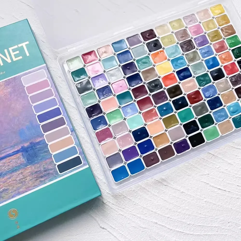 Super-Vision-Morandi-Macaron-Color-Watercolor-Paint-Set-1ml-Handmand ...