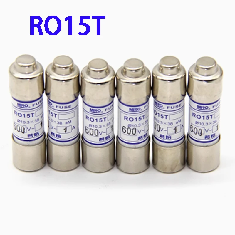 20PCS Fuse R015T RO15T ATQR 600V aM 10.3*38 2A 4A 5A 6A 10 16A 20A 25A ...