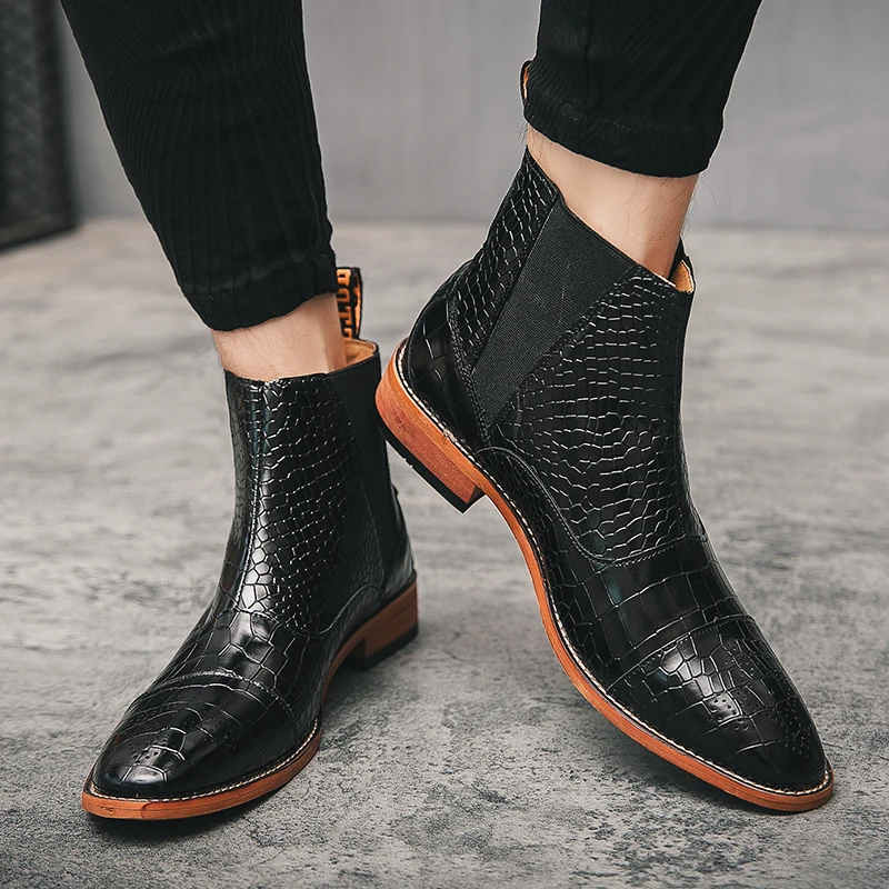 Formal-Dress-Boots-Men-Fashion-Business-Leather-Boots-Luxury-Ankle ...