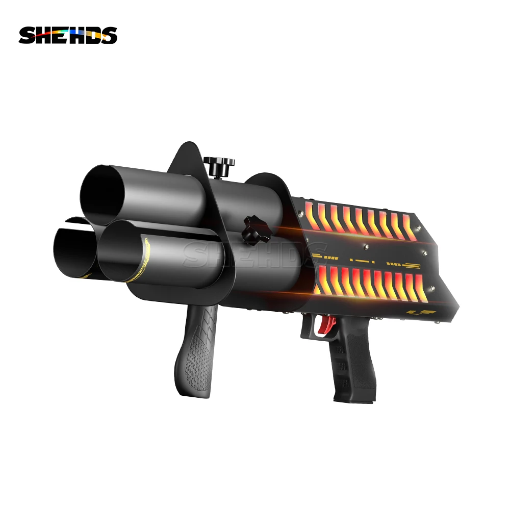 SHEHDS-Triple-Loader-Electronic-Salute-Cannon-RGB-Effects-Confetti ...