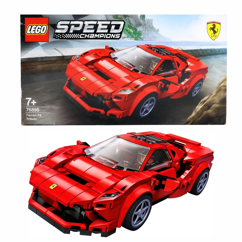 LEGO-76895-Speed-Champions-Ferrari-F8-Tributo-Toy-Cars-for-Kids ...