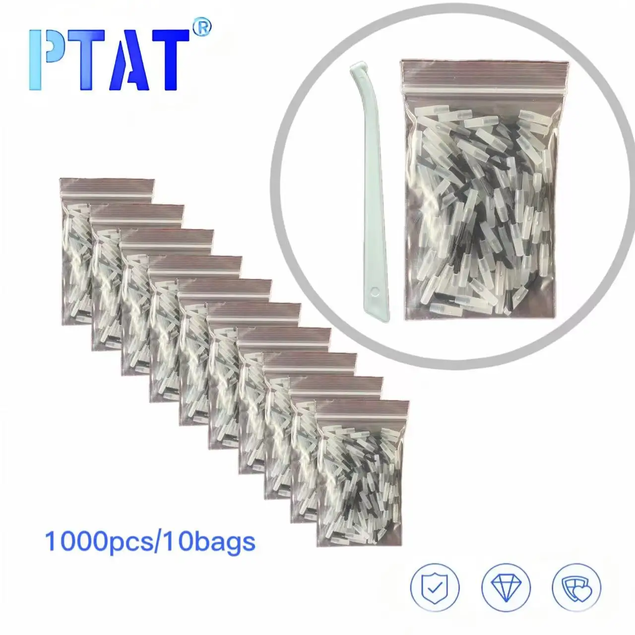 10Packs-Dental-Disposable-Applicator-Tips-for-Brush-Composite-Reliable ...