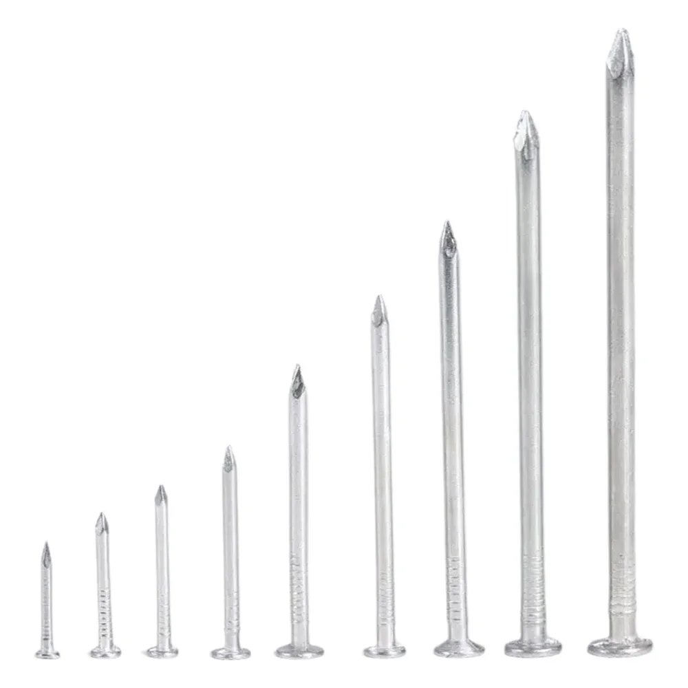 50-600pcs M1.5-M5 Flat round Head Stainless Steel Nail for Hanging ...