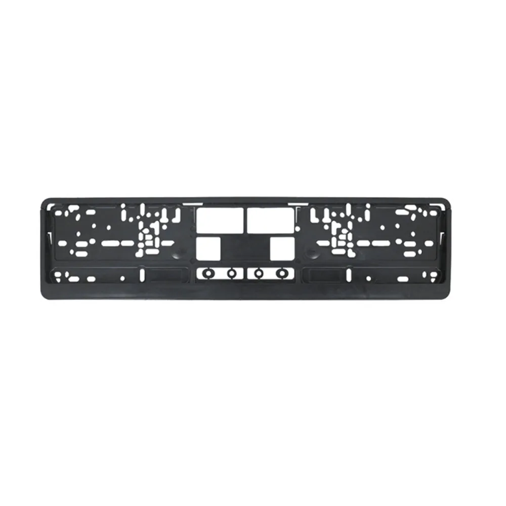 2PCs-Carbon-Style-Black-European-License-Plate-Frame-Auto-Accessory ...