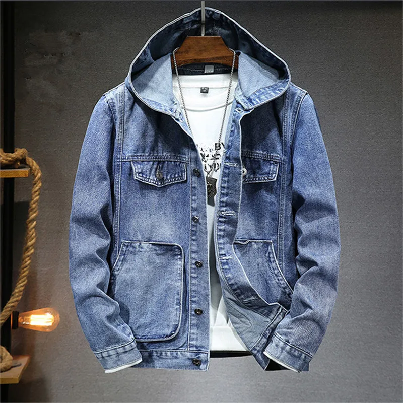 Spring-Autumn-Men-s-Hooded-Denim-Jacket-Windproof-Casual-Coats-Male ...