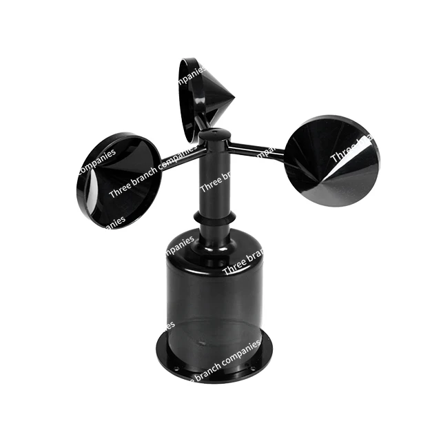 RK100-02 4-20mA Analog Digital 3 Cup Anemometer Wind Speed Measuring ...