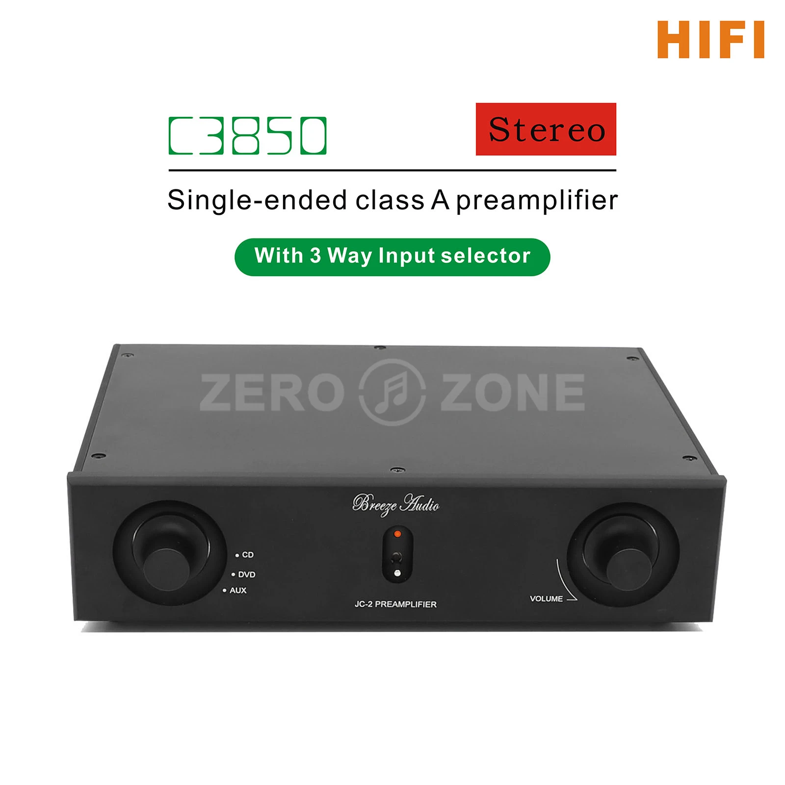 HIFI-C3850-Single-ended-Class-A-Preamplifier-With-3-Way-RCA-input ...