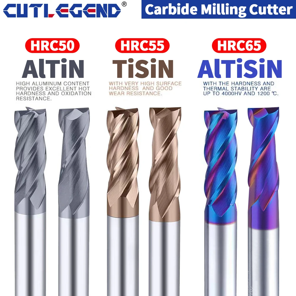 CNC-Carbide-Flat-End-Mill-Tungsten-Cutter-2-4-Flute-Metal-Steel ...