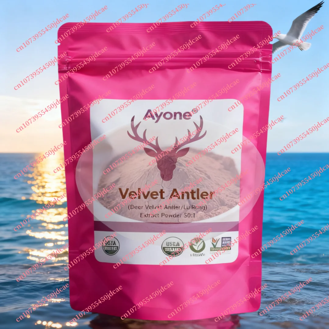 Customized Antler Velvet Extract Powder,Lu Rong, Aluminum Foil Bag ...