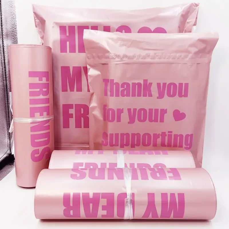 Rose-Gold-Personalized-Printing-Express-Delivery-Bags-Envelope ...