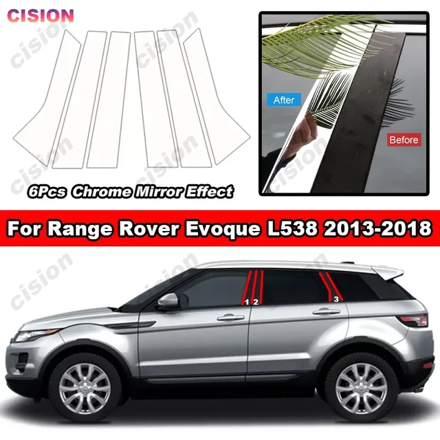 Chrome Range Rover Evoke