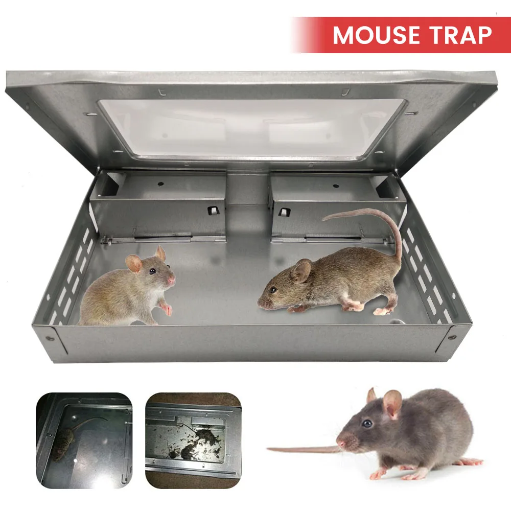 Muis-Catcher-Zelfvangende-Muizen-Killer-Herbruikbare-Rat-muizen-muis ...