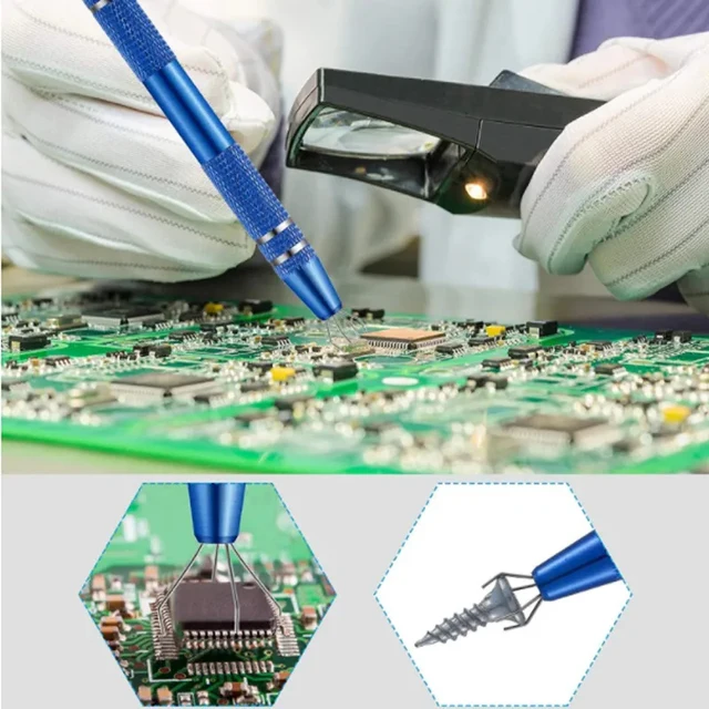 Ic Extractor Négy Karom Elektronikus Alkatrész Grabber Pickup Bga Chip ...