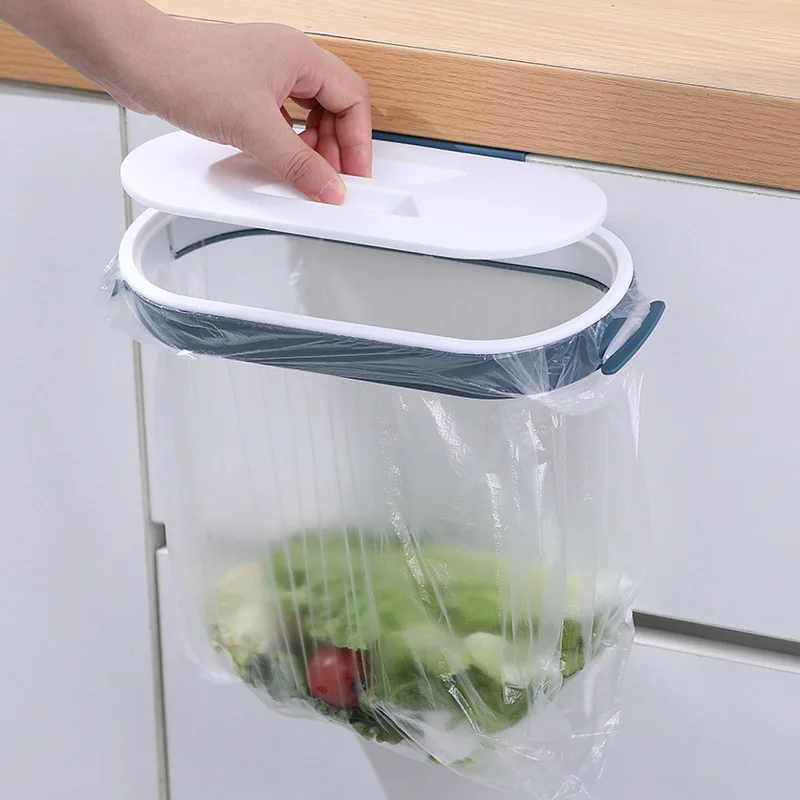 Portable-Plastic-Garbage-Hanging-Bag-Kitchen-Trash-Storage-Rack-Bag ...