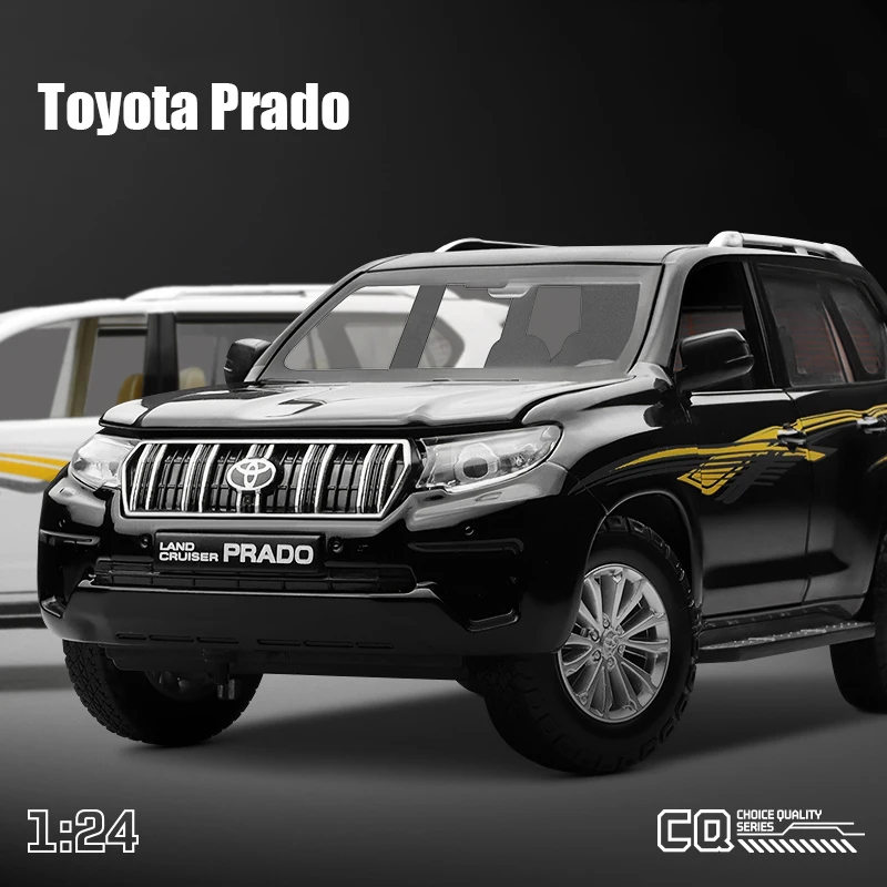 CCA MSZ 1: 24 Toyota Prado alloy car die-casting model dynamic sound ...