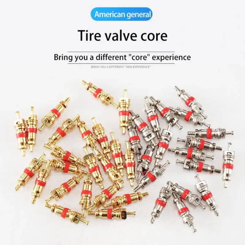 10-30-50pcs-Bicycle-Valve-Cores-For-American-Valves-Universal-Bike-Car ...