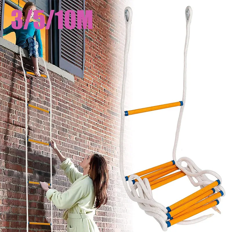 3-5-10M-Resin-Soft-LadderEscape-LadderHigh-Load-bearing-Aerial-Work ...