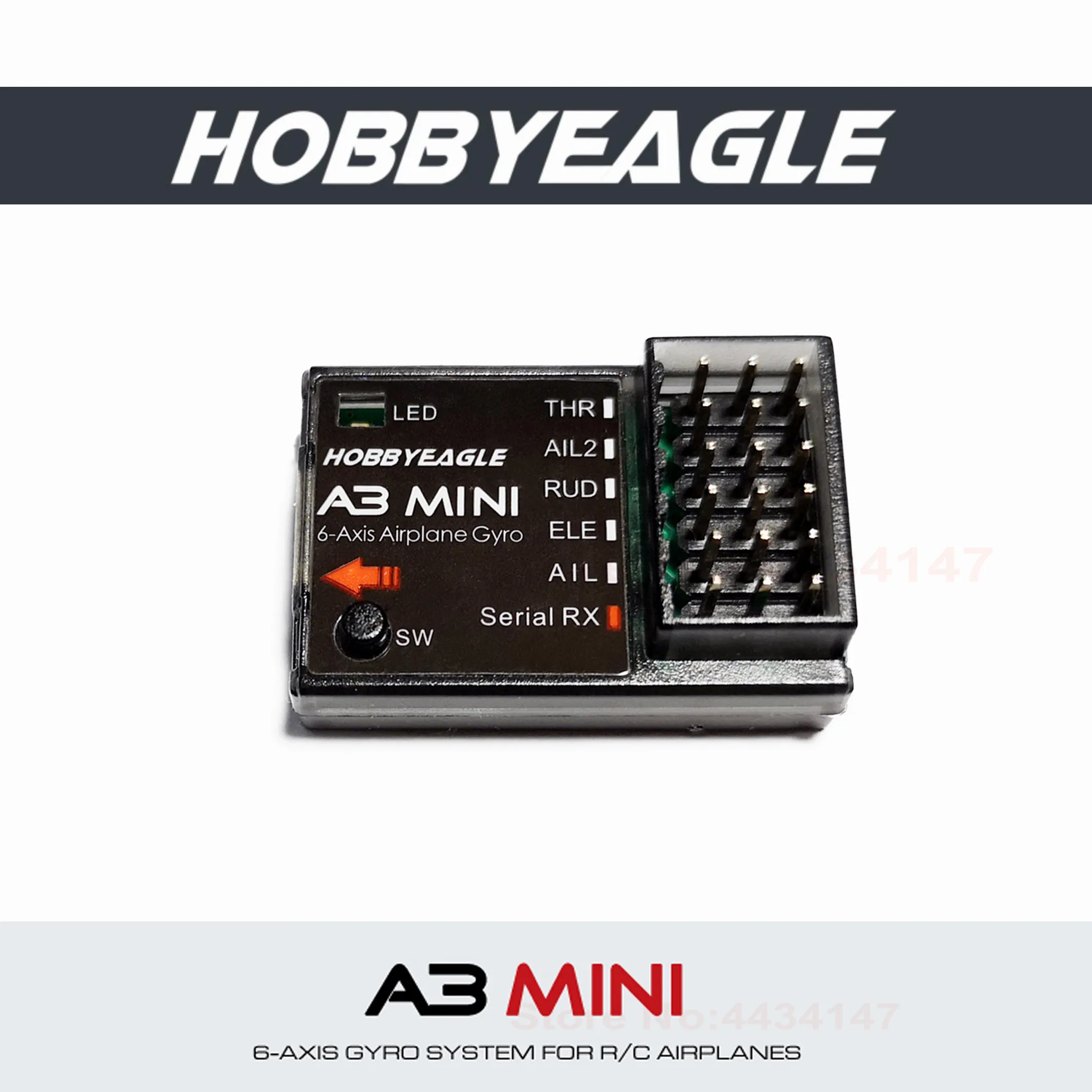 HobbyEagle-A3-Super3-mini-A3S3-Fixed-Wing-6-axis-Airplane-Gyro-stabilizer-Flight-Control ...