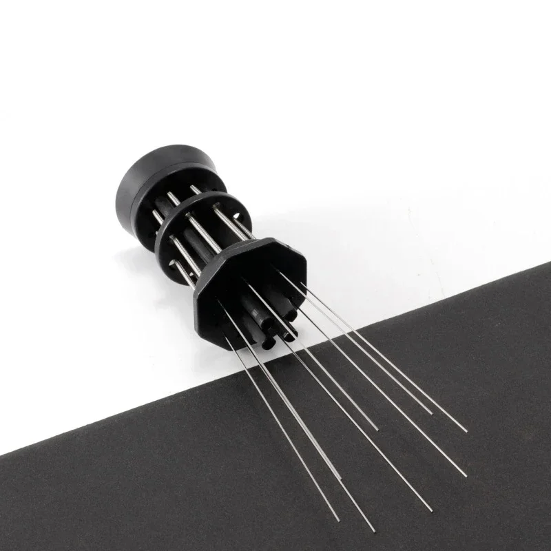 Espresso-Coffee-Stirrer-with-Base-Stand-Needle-Type-Stainless-Steel ...