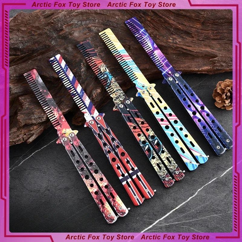 Arctic Fox Valorant GO! Vol.2 Butterfly Comb 22cm Metal Replica