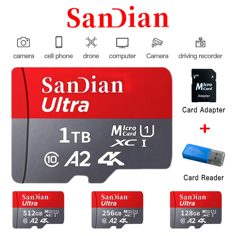 Original-mini-sd-card-128gb-micro-card-512gb-Memory-Card-1TB-High-speed ...