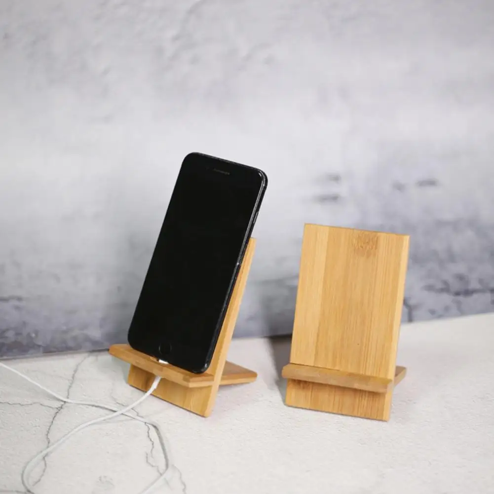 Mobile-Phone-Holder-Wooden-Steady-Desk-Cell-Phone-Bracket-Tablet-Stand ...