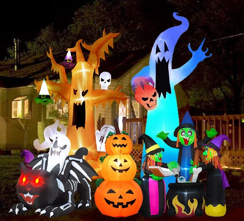 Customized-Halloween-Inflatable-Air-Model-LED-Luminous-Inflatable-Ghost ...